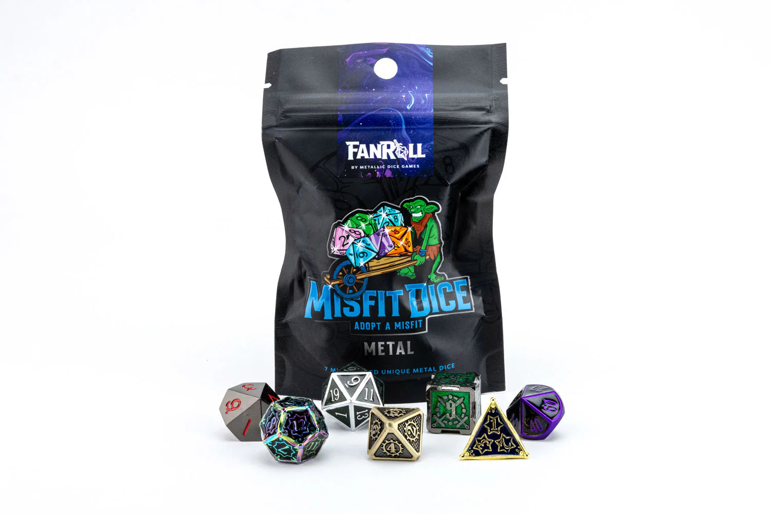 Fanroll : Misfit Metal Dice Set: Adopt A Misfit (Blind Pack) – EXPRESS TCG